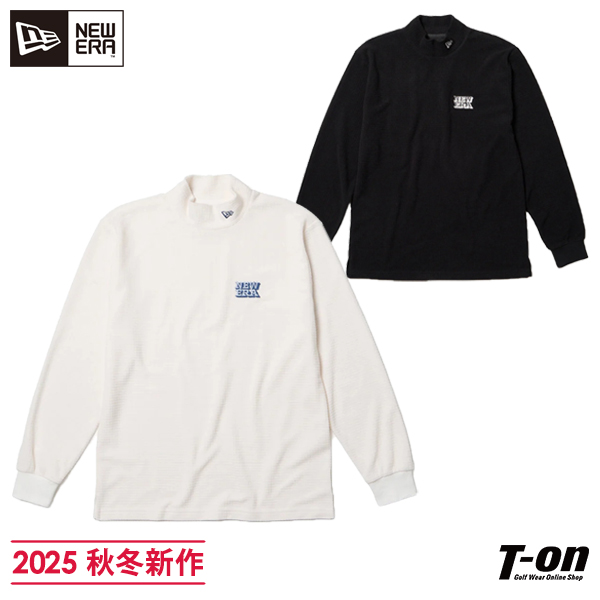 ハイネックシャツ メンズ ニューエラ ゴルフ ニューエラ NEW ERA 日本正規品 2025 秋冬 新作 ゴルフウェア 14669871-2