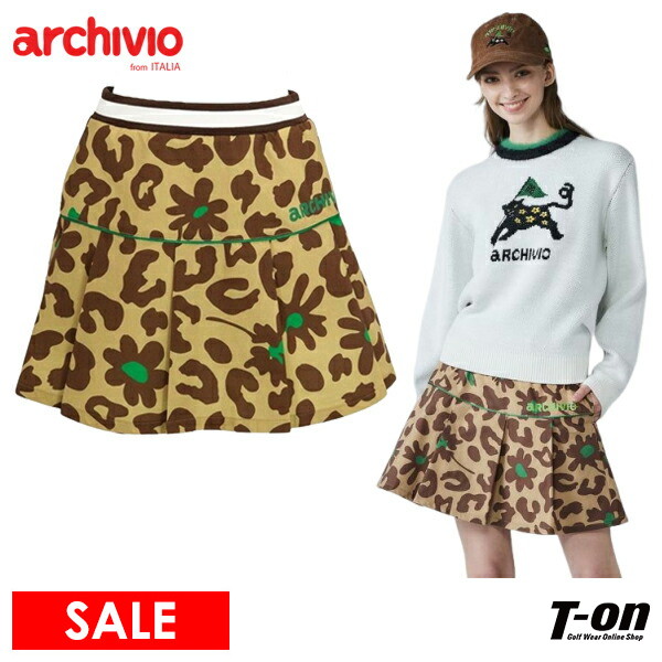【30％OFFセール】スカート レディース アルチビオ archivio 2025 秋冬 新作 ゴルフウェア a516017