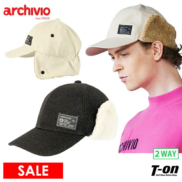 【30％OFFセール】キャップ メンズ アルチビオ archivio 2025 秋冬 新作 ゴルフ a520903