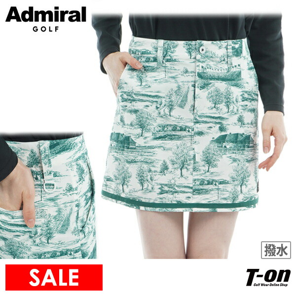 【大感謝祭P10倍】【送料無料】スカート レディース アドミラルゴルフ Admiral Golf 日本正規品 2025 秋冬 新作 ゴルフウェア adla556