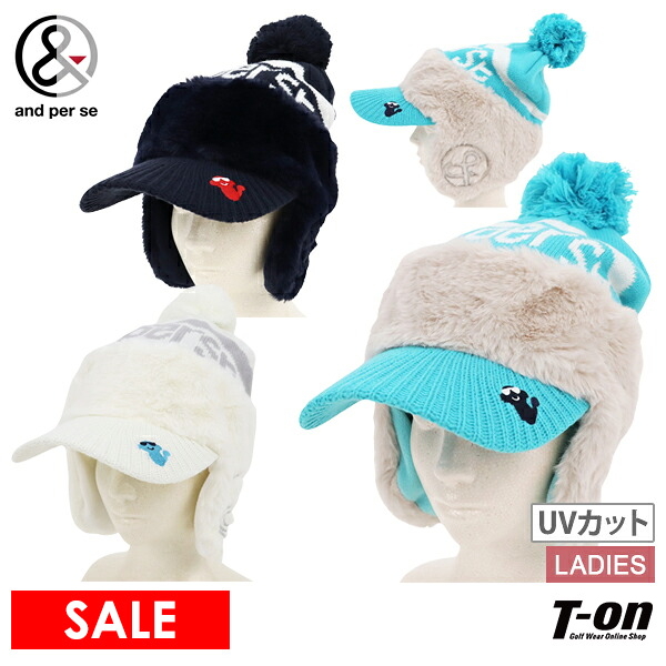キャップ レディース アンパスィ and per se 2025 秋冬 新作 ゴルフ aff8505