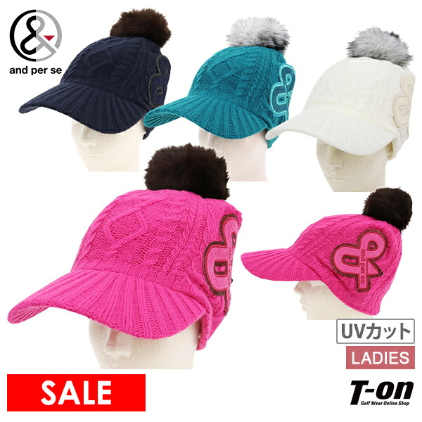 キャップ レディース アンパスィ and per se 2025 秋冬 新作 ゴルフ aff8515