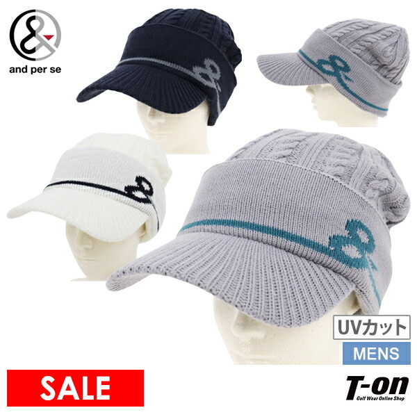 キャップ メンズ アンパスィ and per se 2025 秋冬 新作 ゴルフ amf8515