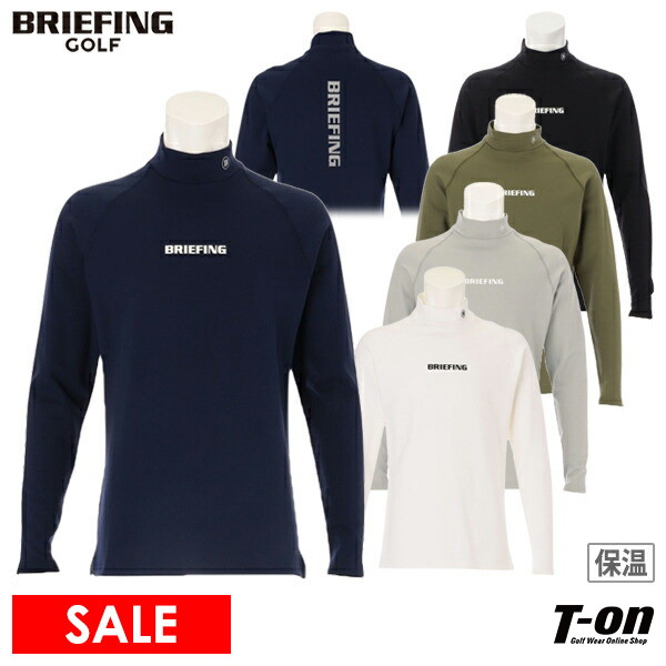 【大感謝祭P10倍】【送料無料】ハイネックシャツ メンズ ブリーフィング ゴルフ BRIEFING GOLF 2025 秋冬 新作 ゴルフウェア brg253m50