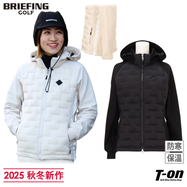 【大感謝祭P10倍】【送料無料】ブルゾン レディース ブリーフィング ゴルフ BRIEFING GOLF 2025 秋冬 新作 ゴルフウェア brg253w44