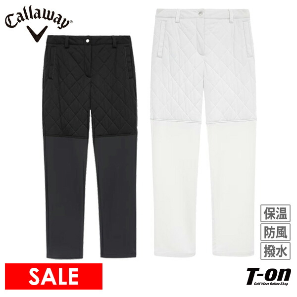 【大感謝祭P10倍】パンツ レディース キャロウェイ アパレル キャロウェイ ゴルフ Callaway APPAREL 2025 秋冬 新作 ゴルフウェア c25226205
