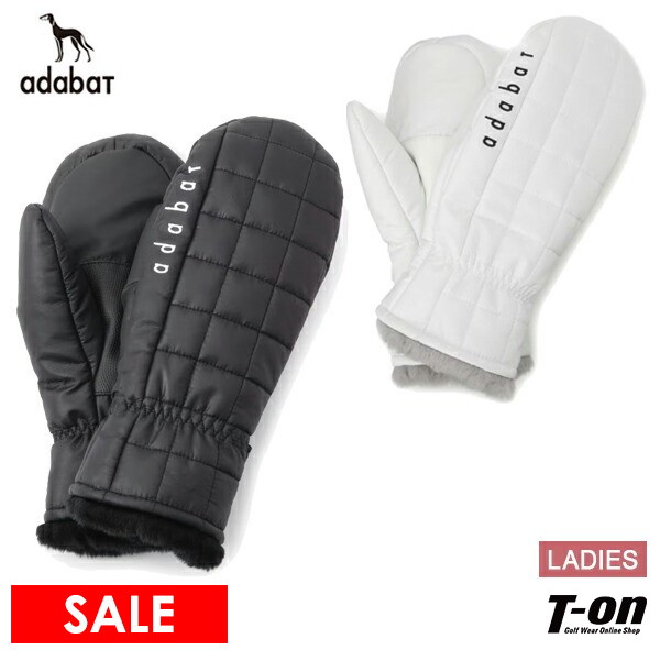 【タイムセール 12/23 13:00迄】ミトン レディース アダバット adabat 2025 秋冬 新作 ゴルフ c86-04091 OFF