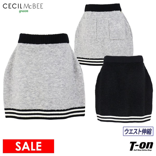 【30％OFFセール】スカート レディース CECIL McBEE green セシルマクビー グリーン ゴルフウェア cgf2412sk