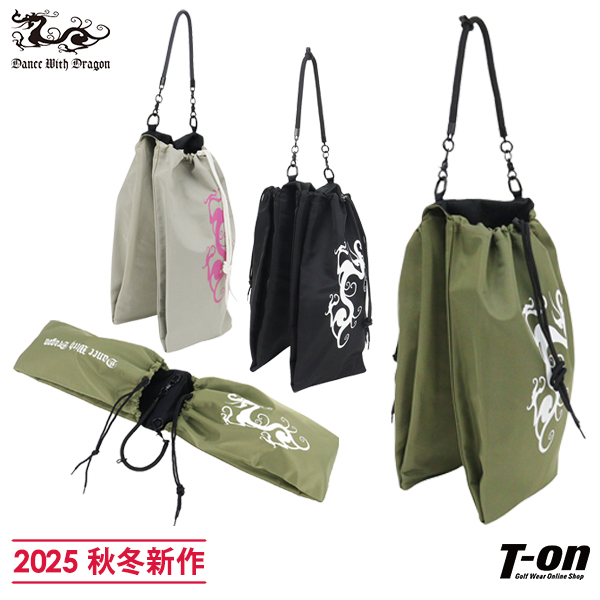 【大感謝祭P10倍】【送料無料】シューズケース メンズ レディース ダンスウィズドラゴン DANCE WITH DRAGON DWD 2025 秋冬 新作 ゴルフ d3-388012