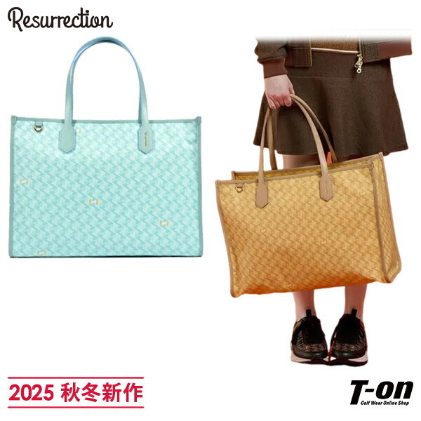 【送料無料】トートバッグ メンズ レディース レザレクション Resurrection 2025 秋冬 新作 ゴルフ lanius-sqr-big-b