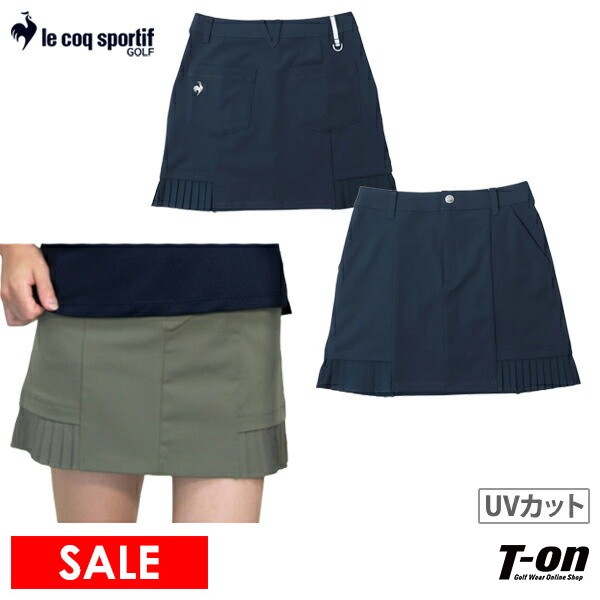 【30％OFFセール】スカート レディース ルコックスポルティフ ゴルフ ルコック le coq sportif GOLF 2025 秋冬 新作 ゴルフウェア lg5fsk00l