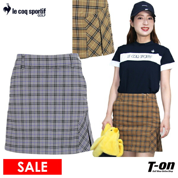 【30％OFFセール】スカート レディース ルコックスポルティフ ゴルフ ルコック le coq sportif GOLF 2025 秋冬 新作 ゴルフウェア lg5fsk02l