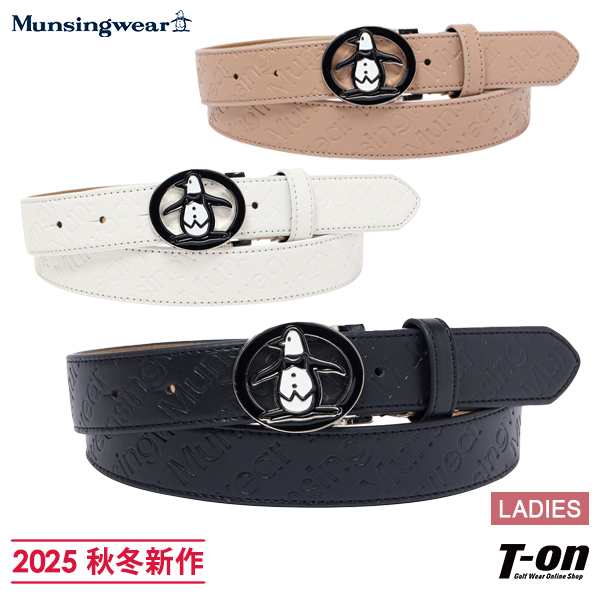 【大感謝祭P10倍】ベルト レディース マンシングウェア Munsingwear 2025 秋冬 新作 ゴルフ mg5fbl02l