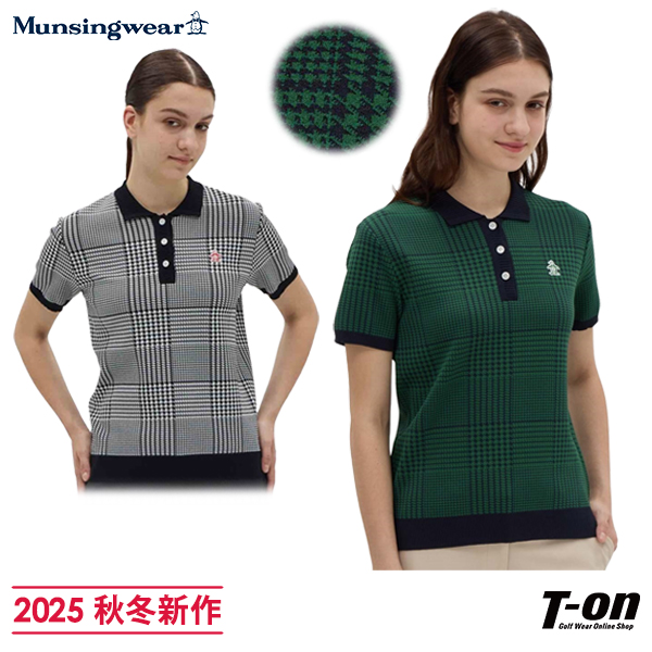 【大感謝祭P10倍】ポロシャツ レディース マンシングウェア Munsingwear 2025 秋冬 新作 ゴルフウェア mg5fhs01l