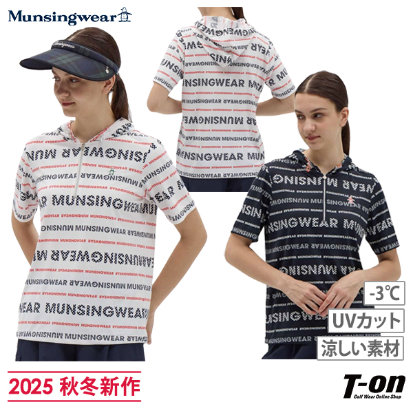【大感謝祭P10倍】パーカー レディース マンシングウェア Munsingwear 2025 秋冬 新作 ゴルフウェア mg5fhs21l