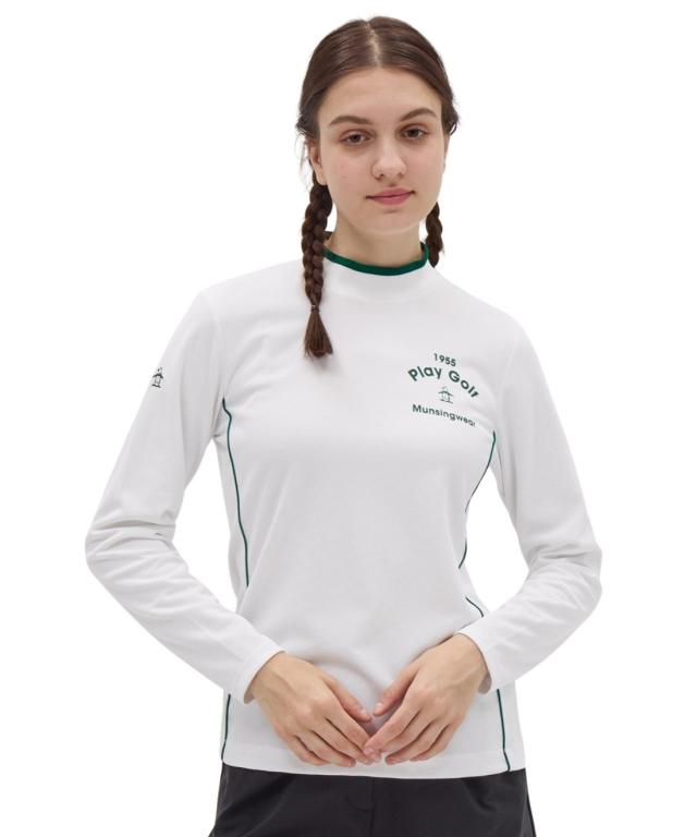 大感謝祭P10倍】ハイネックシャツ レディース マンシングウェア