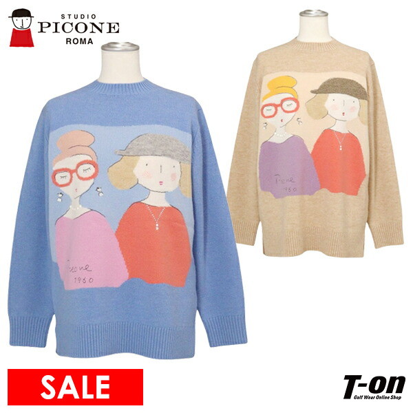 【大感謝祭P10倍】【送料無料】セーター レディース スタジオ ピッコーネ STUDIO PICONE 2025 秋冬 新作 p518030