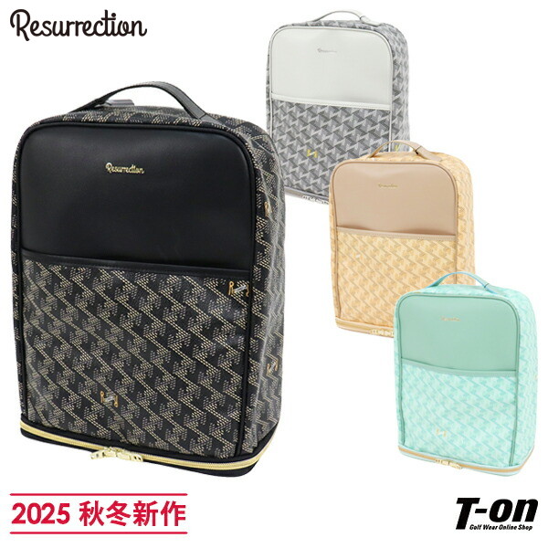 【送料無料】シューズケース メンズ レディース レザレクション Resurrection 2025 秋冬 新作 ゴルフ pingue-no6