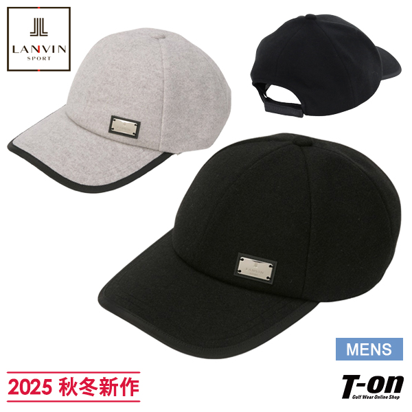 【大感謝祭P10倍】キャップ メンズ ランバン スポール LANVIN SPORT 日本正規品 2025 秋冬 新作 ゴルフ vg5fcp04m