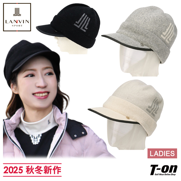 【大感謝祭P10倍】キャップ レディース ランバン スポール LANVIN SPORT 日本正規品 2025 秋冬 新作 ゴルフ vg5fcp42l