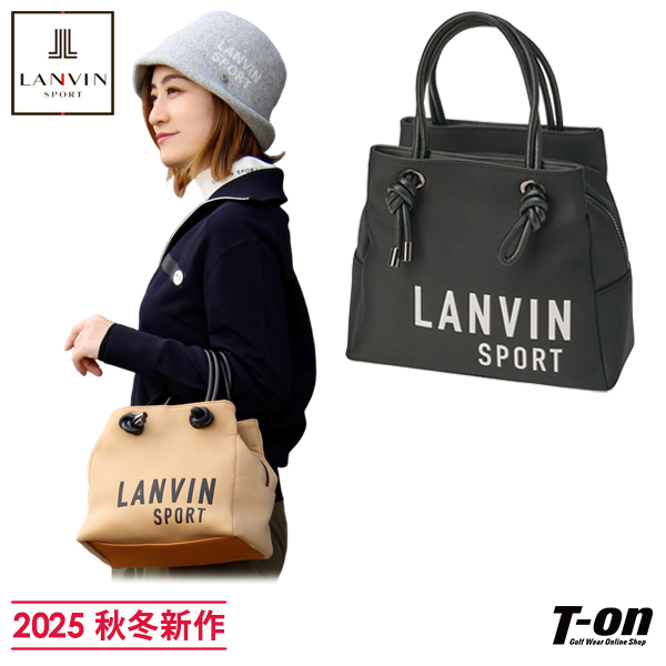【大感謝祭P10倍】カートバッグ レディース ランバン スポール LANVIN SPORT 日本正規品 2025 秋冬 新作 ゴルフ vg5ftt44l