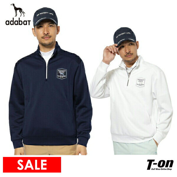 【タイムセール 12/23 13:00迄】トレーナー メンズ アダバット adabat  ゴルフウェア 082-12200 OFF