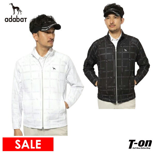 【タイムセール 12/23 13:00迄】ブルゾン メンズ アダバット adabat  ゴルフウェア 082-12300 OFF