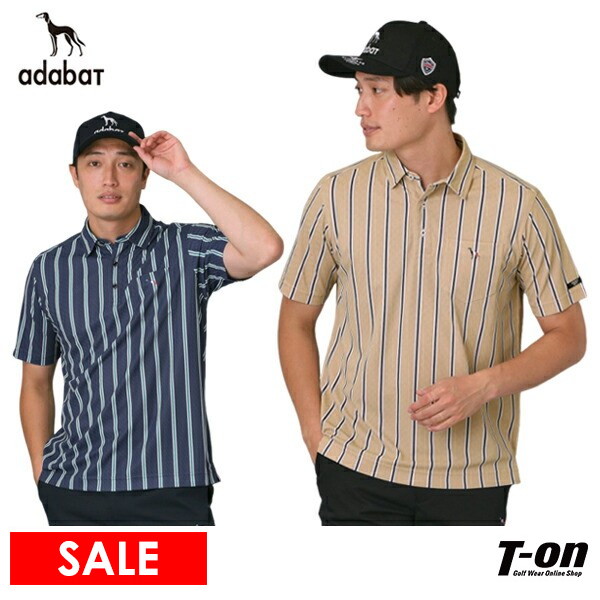 【タイムセール 12/23 13:00迄】ポロシャツ メンズ アダバット adabat 2025 秋冬 新作 ゴルフウェア 082-14866 OFF