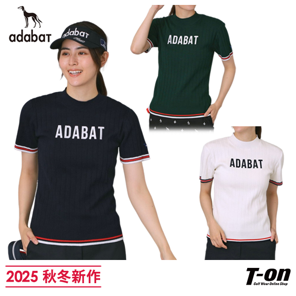 【タイムセール 12/23 13:00迄】セーター レディース アダバット adabat 2025 秋冬 新作 ゴルフウェア 119-13862 OFF
