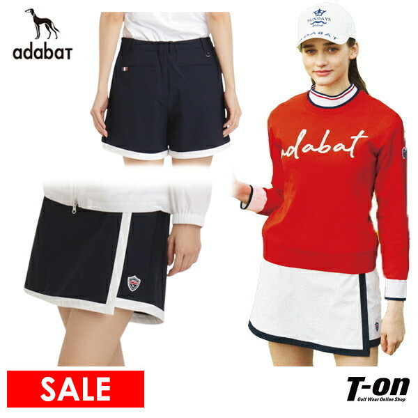【ポイント10倍】【タイムセール 4/8 13:00迄】パンツ レディース アダバット adabat 2025 春夏 新作 ゴルフウェア 119-62251 OFFの通販はau PAY ...