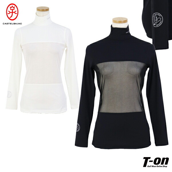 【送料無料】【メール便対応】ハイネックシャツ レディース カステルバジャックスポーツ CASTELBAJAC SPORT  ゴルフウェア 7245271210