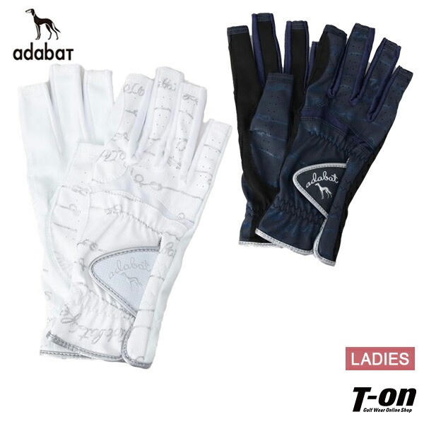 【タイムセール 12/23 13:00迄】両手グローブ レディース アダバット adabat  ゴルフ c86-01317 OFF