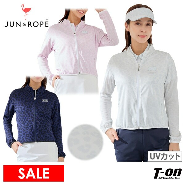【タイムセール 12/22 13:00迄 70％OFF】ブルゾン レディース ジュン＆ロペ JUN＆ROPE ゴルフウェア erl25010