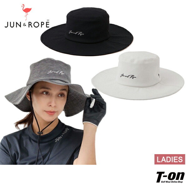 ハット レディース ジュン＆ロペ ジュンアンドロペ JUN＆ROPE  ゴルフ eru55100
