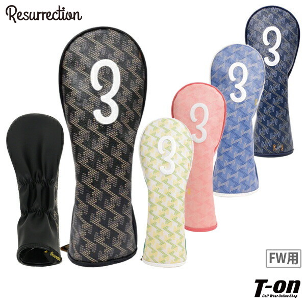 フェアウェイウッド用ヘッドカバー メンズ レディース レザレクション Resurrection  ゴルフ passer-fw3-a