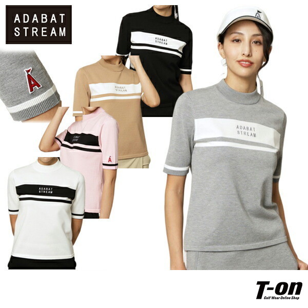 【タイムセール 12/23 13:00迄】セーター レディース アダバット ストリーム ADABAT STREAM  ゴルフウェア s70-12284 OFF