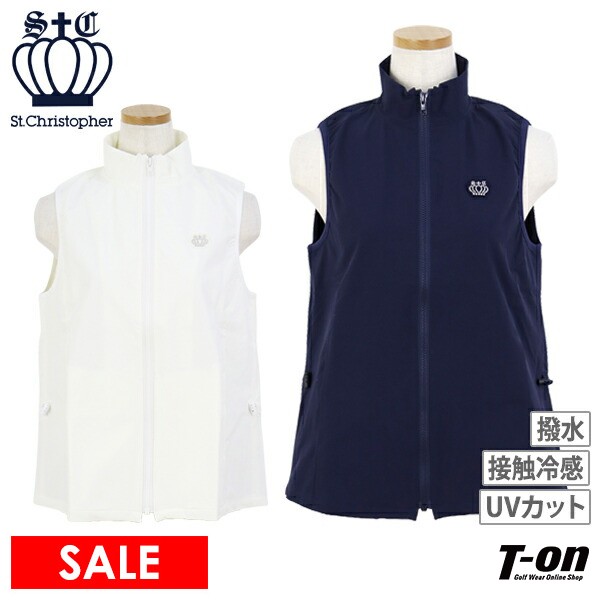 【30％OFFセール】ベスト レディース セントクリストファー St.Christopher  ゴルフウェア tl48300
