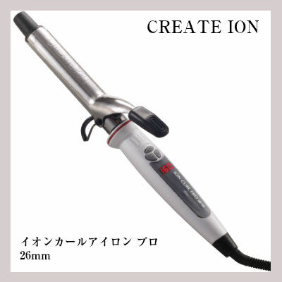 クレイツ　ヘアアイロン　イオンカール　プロ　26mm