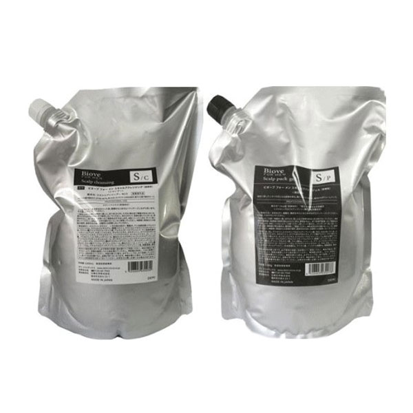 デミ ビオーブ フォーメン スキャルプクレンジング 2000mL + デミ ビオーブ フォーメン　スキャルプパックジェル 2000g セット 送料無料