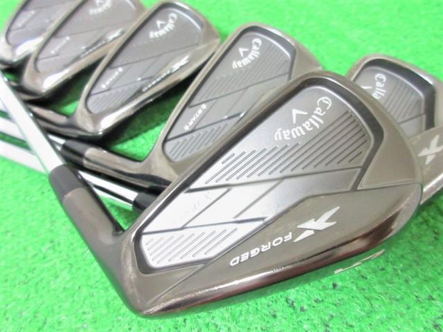 キャロウェイ X FORGED STAR SMOKE 6本 #5-Pw NS950neo(S) Xフォージド スター スモーク アイアンセット ...