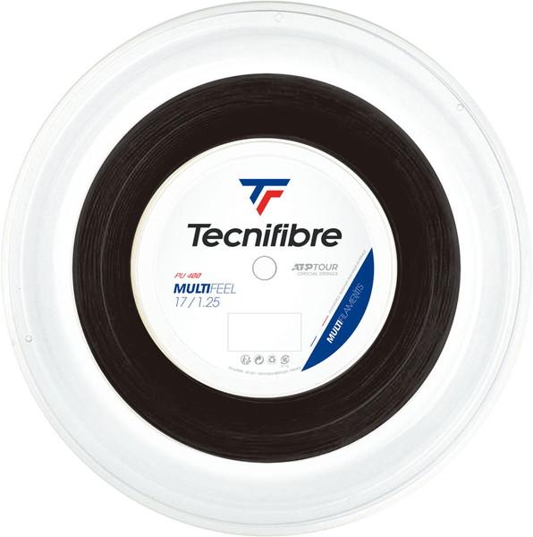 テクニファイバー Tecnifibre  硬式テニスガット BOB 200M MULTIFEEL 1.25 BLACK テニス 硬式ガット 02RMU125XB