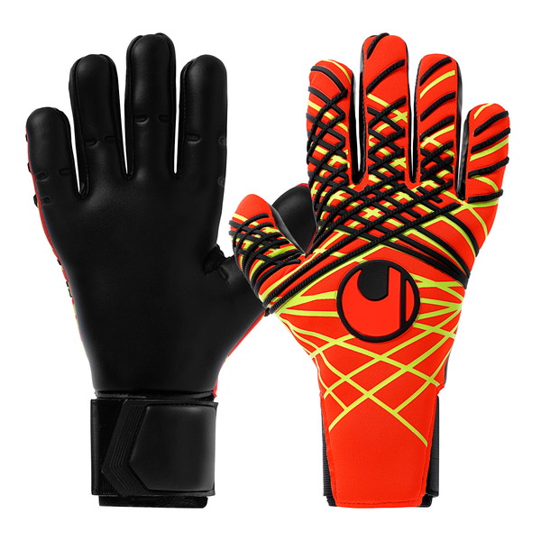 uhlsport ウールシュポルト ファイアエディション アブソルートグリップ ハーフネガティブ フィット サッカー キーパー手袋 101135601-20