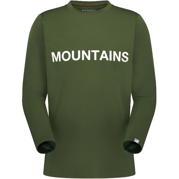 MAMMUT マムート QD Logo Print Longsleeve T-shirts AF Men アウトドア 長袖Tシャツ 101601030-40297 （サイズはユーロ表記）
