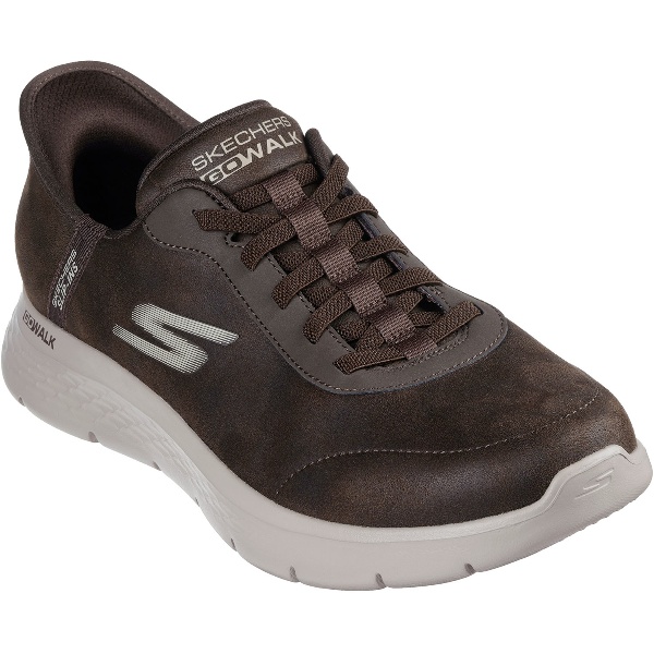 Skechers スケッチャーズ GO WALK FLEX-SMOOTH MOTION カジュアル シューズ 216326-BRN メンズ