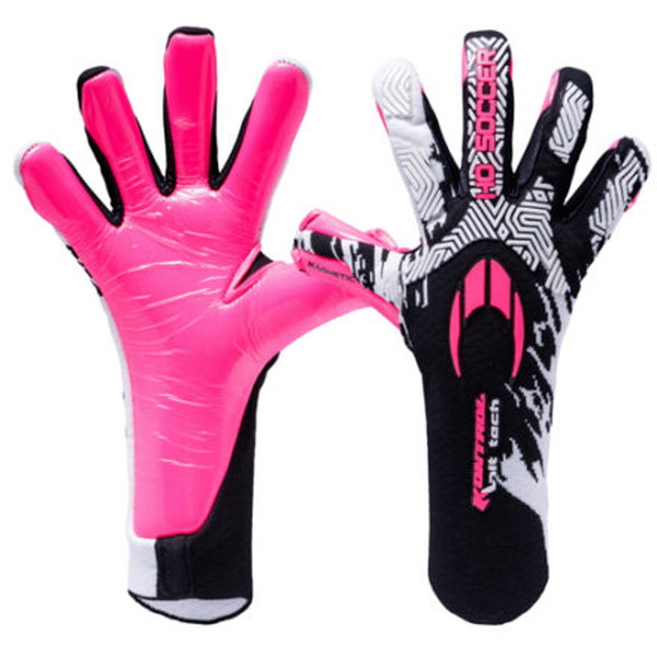 エイチオーサッカー HO SOCCER サッカー キーパーグローブ 52.0439 コントロールニットタッチ2 ピンク 52-0439