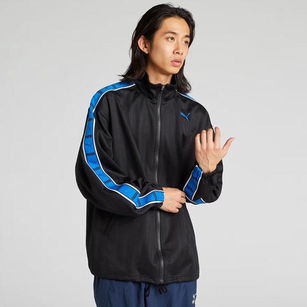 PUMA プーマ SHADOW STRIPE ニットジャケット マルチスポーツ トレーニングシャツメンズ 527754-51 ジャージ
