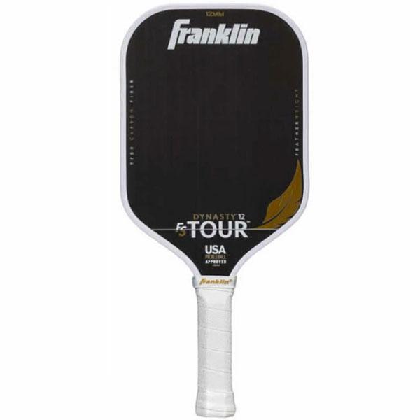 Franklin フランクリン FS TOUR DYNASTY 12MM WHITE ダイナスティ フェザーウエイト 12mm パドル ピックルボール 59244