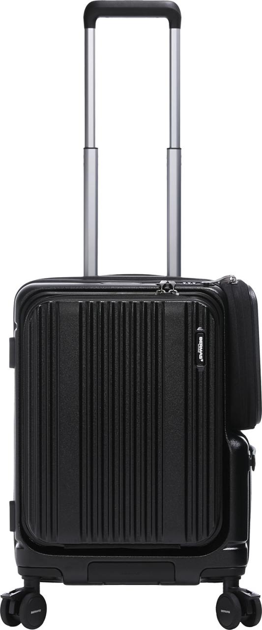 バーマス EURO CITY3 サイドポケット付きフロントオープン48c カジュアル キャリーケース 6052610