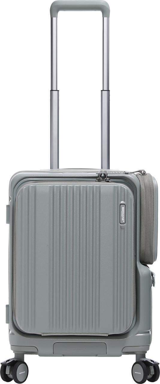 バーマス EURO CITY3 サイドポケット付きフロントオープン48c カジュアル キャリーケース 6052650