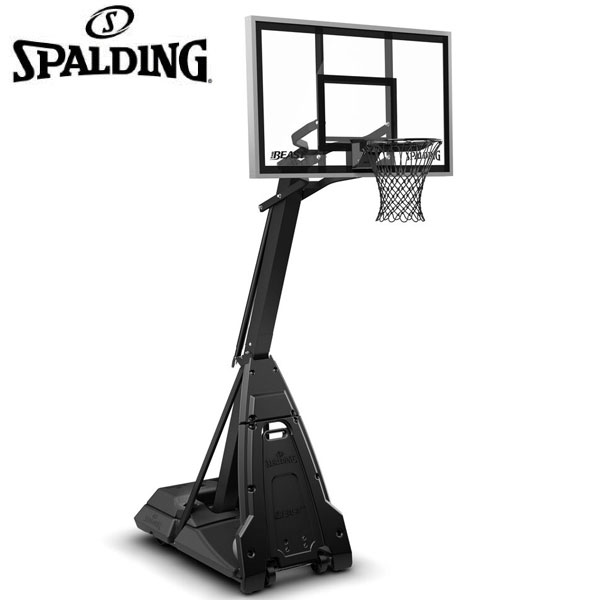メーカー直送品 SPALDING スポルディング 60インチ ザ･ビースト ステルス 7B1998CN バスケット 器具・備品 ミニバス対応